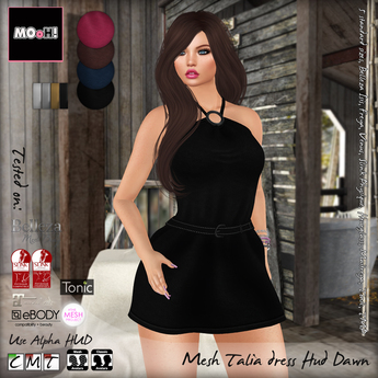 Second Life Marketplace - MOoH! Demo Talia dress Dawn (Add)