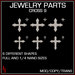 Second Life Marketplace - *AD* Mesh Jewelry Parts - Cross 9 - 6 ...