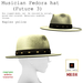 Second Life Marketplace - Musician Fedora (Future V.3)_ Naples yellow