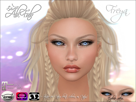 Second Life Marketplace - Ab.Fab Freya skin DEMO-