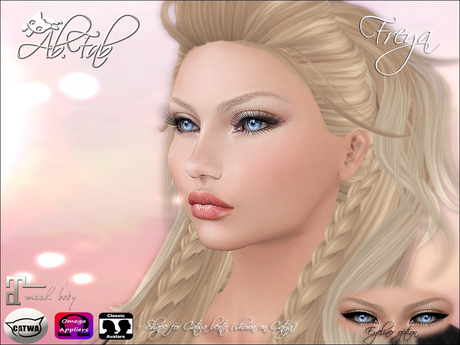 Second Life Marketplace - Ab.Fab Freya skin DEMO-