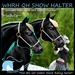 Second Life Marketplace - WH Riding Horse Western QH Show Halter -White