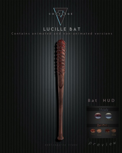 Second Life Marketplace - Converge -- Lucille Bat