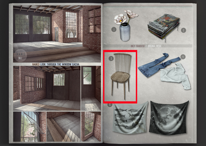 Second Life Marketplace - :HAIKEI: look through the window gacha {3}