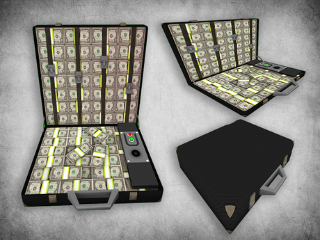 Second Life Marketplace - Full Perm Suitcase & Bombs HQ Low Li