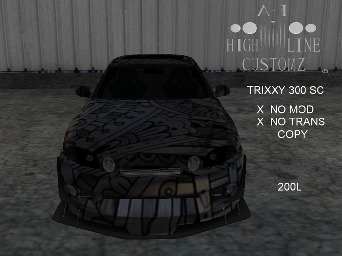 Second Life Marketplace - TRIXXY 300SC