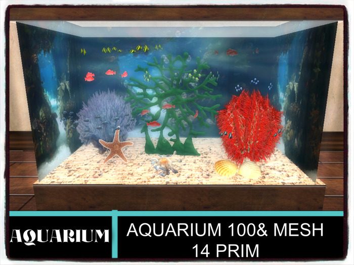 Second Life Marketplace - AQUARIUM 100% MESH