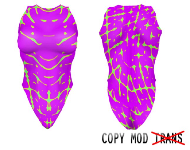 Second Life Marketplace Swimsuit Leotard Smile