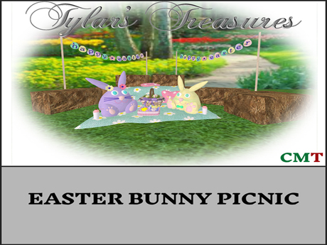 Second Life Marketplace - .:TT:. EASTER BUNNY PICNIC BOX