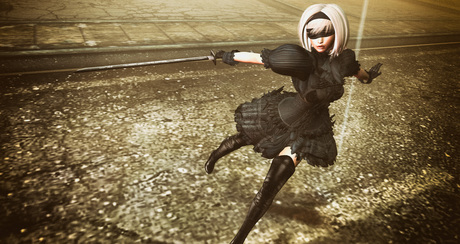 Second Life Marketplace - 2B Sword Girl Complete #1 - 6