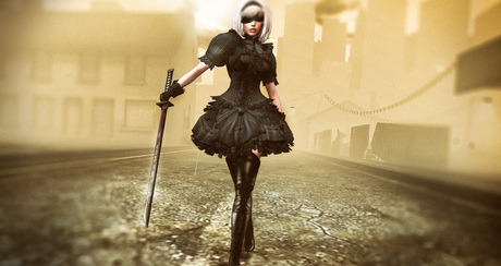 Second Life Marketplace - 2B Sword Girl Complete #1 - 6