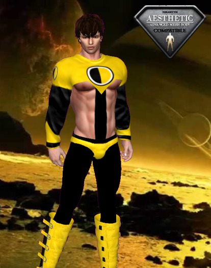 Second Life Marketplace - XK Hero Guy Mastermind Set