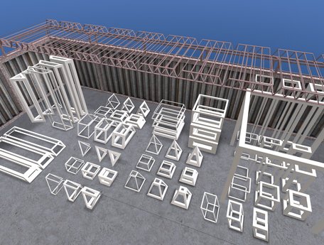 Second Life Marketplace - SDS Structural Frame work - sculpted prims ...
