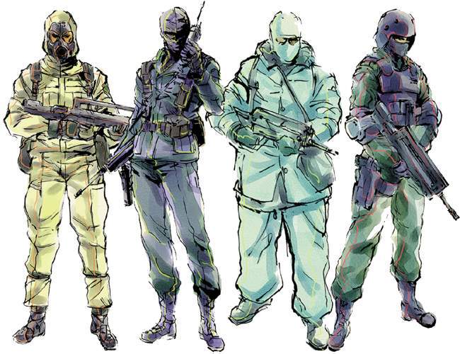Second Life Marketplace - MGS guards Pt 1