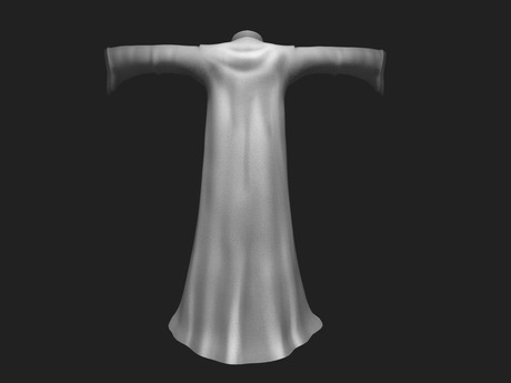 Second Life Marketplace - White Robe Prefab
