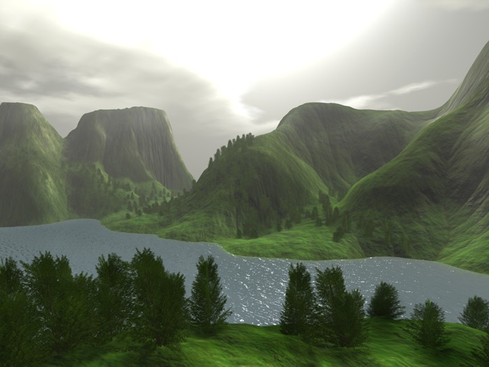 Second Life Marketplace - Y.B -sim surround landscape Loha (copy)