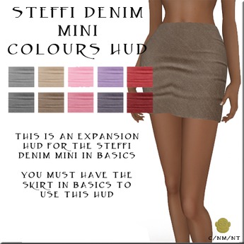 Second Life Marketplace - BM Steffi Denim Mini Basics