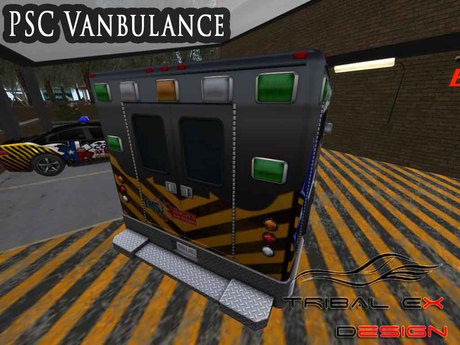 Second Life Marketplace - Vanbulance EMS Paintjob
