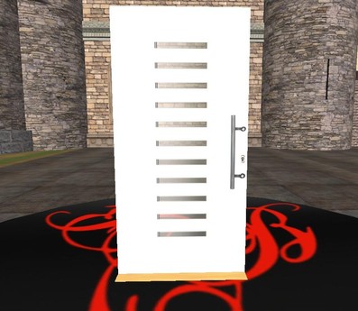 Second Life Marketplace - Modern Wood and Glass Door - Copy Mod ...
