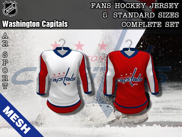Second Life Marketplace - Washington Capitals 2007-2015 - complete set