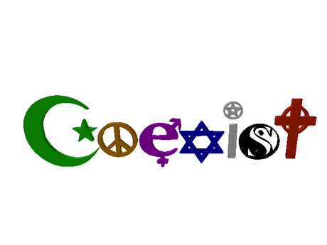 Second Life Marketplace - Coexist Symbol 100% Mesh Full Perm