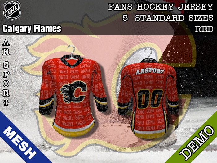 Second Life Marketplace - Calgary Flames 2007-2015 - DEMO