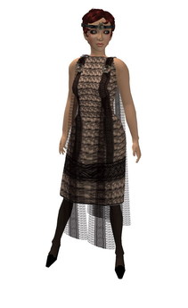 Second Life Marketplace - 1920s - Flappers-Black Lace