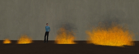 Second Life Marketplace - Ground Fire Emitter - Particle Fire Effect ...
