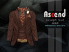 Second Life Marketplace - //Ascend// Joseph Suit Jacket - Plain Brown
