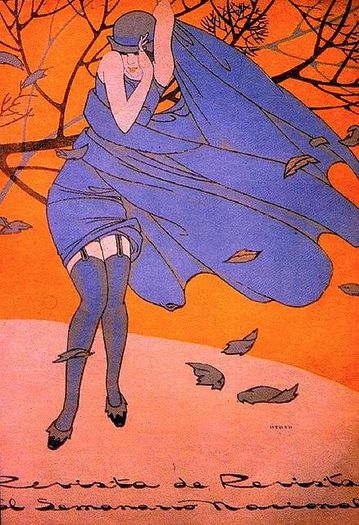 Second Life Marketplace - Art Deco Poster "Otoño" by Ernesto Cabral ...