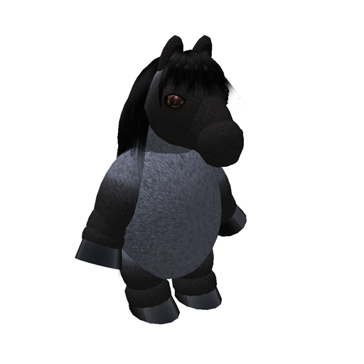 Second Life Marketplace - Tiny Biped Blue Roan Pony Avatar