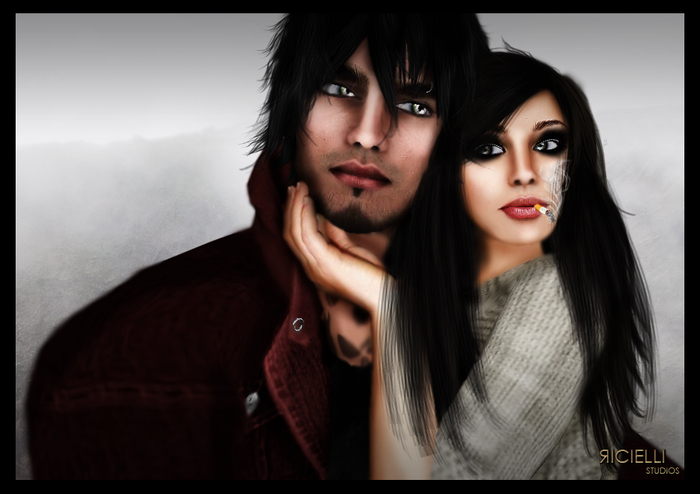 Second Life Marketplace - HibriA Poses Store - Couple Pose 07