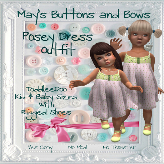 Second Life Marketplace - MBB * Posey Dress Outfit (K&B)
