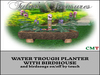Second Life Marketplace - .:TT:. WATER TROUGH PLANTER WITH BIRDHOUSE BOX