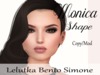 Second Life Marketplace - Monica Shape "Lelutka Bento Simone Head"