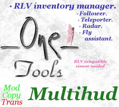 Second Life Marketplace - _One_ Multihud: RLV Inventory Manger Follower ...