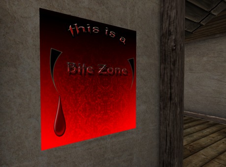 Second Life Marketplace - Bite Zone Poster