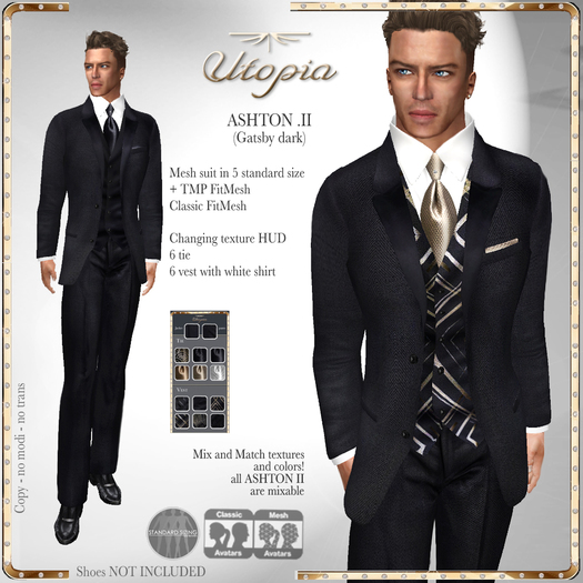 Second Life Marketplace - Utopia Ashton.II_Gatsby dark