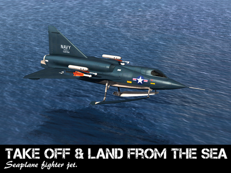 Second Life Marketplace - -MFFK- F2Y Sea Dart (Early Edition)