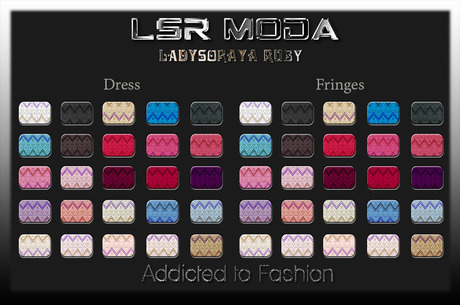 Second Life Marketplace - LsR - Sexy Mandy Boho Dress Fringe DEMO