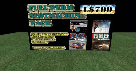 Second Life Marketplace - NOVA 1 MAKE YOUR OWN SLOT MACHINE