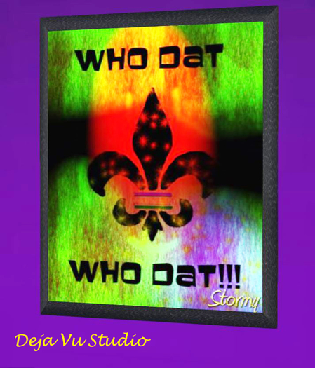 Second Life Marketplace - New Orleans Saints "Who Dat!"