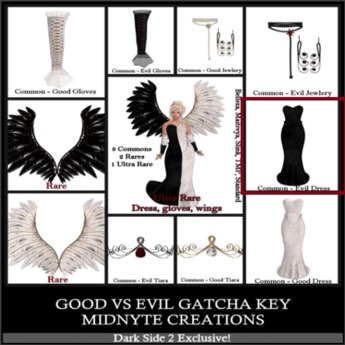 Second Life Marketplace - {MC} Good Vs Evil - Evil Dress