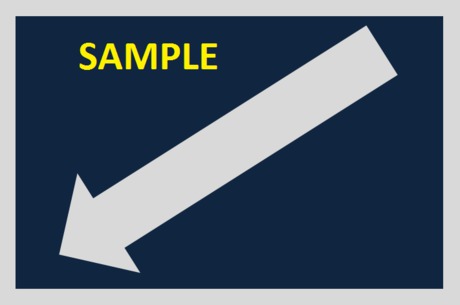 Second Life Marketplace - Signage - 10 Arrow Traffic and Directional Signs