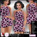 Second Life Marketplace - Leona Leopard (Pink) Dress DEMO (Slink ...