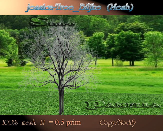Second Life Marketplace - jessica-Tree_Biljke (Mesh) v.2