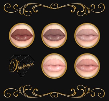 Second Life Marketplace - Opulence -Opulence - Cassie Lips - Fat Pack