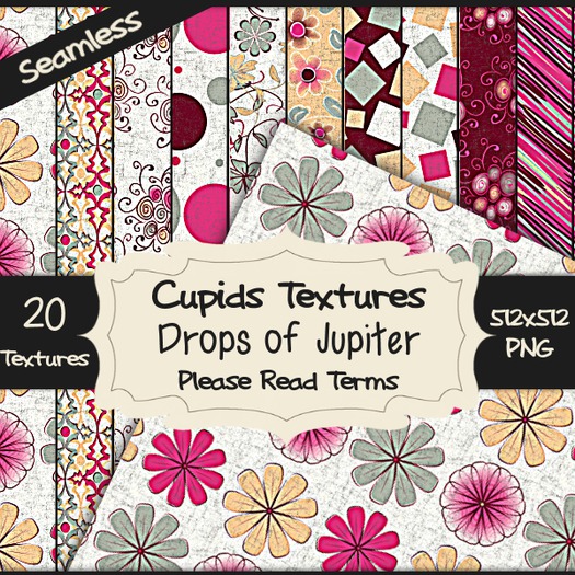 Second Life Marketplace - *Cupids Textures * 20 DROPS OF JUPITER