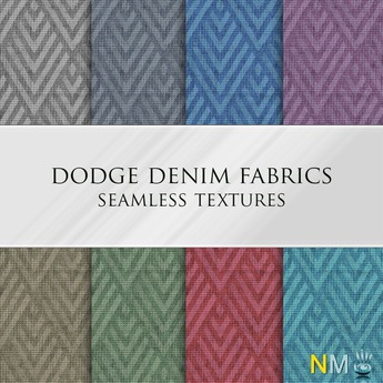 Second Life Marketplace - Dodge Denim Full Perm Fabric Textures ...