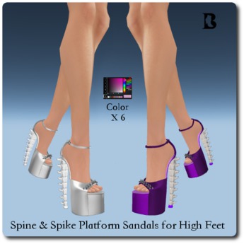 Second Life Marketplace - Blackburns Spine & Spike Platform DEMO for ...